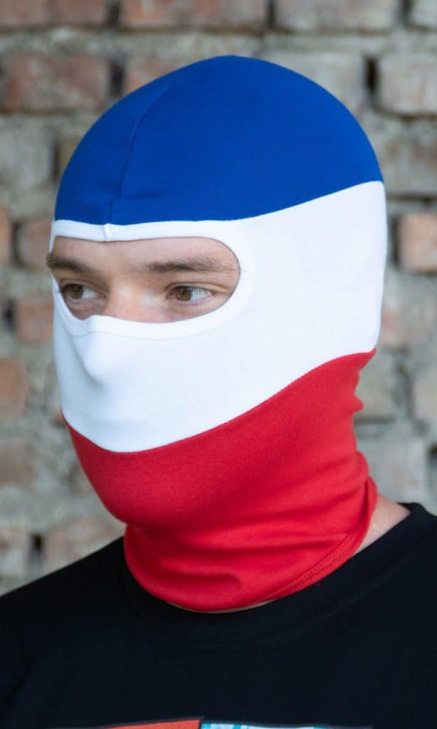 Balaclava Vandal Blue/White/Red - PGwear Ultras Sportswear