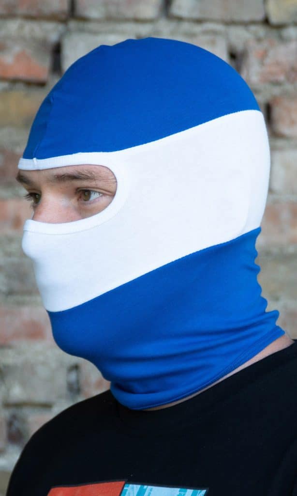 Balaclava Vandal Blue/White/Blue - PGwear Ultras Sportswear