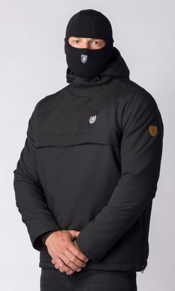 Full Face Jacket "Attack`23" Black - PGwear Ultras Sportswear
