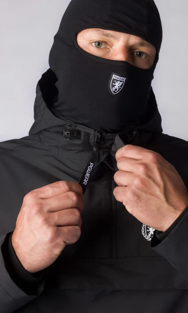 Full Face Jacket "Attack`23" Black - PGwear Ultras Sportswear