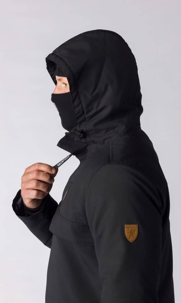 Full Face Jacket "Attack`23" Black - PGwear Ultras Sportswear