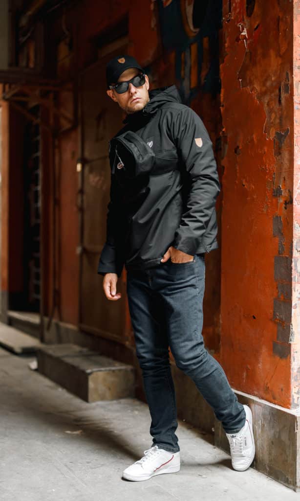 Full Face Jacket "Attack`23" Black - PGwear Ultras Sportswear