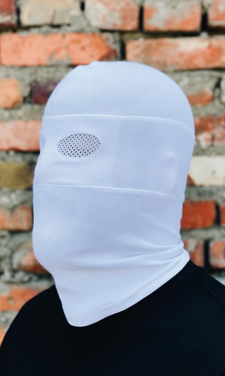 White balaclava "Tactical" - PGwear Ultras Sportswear