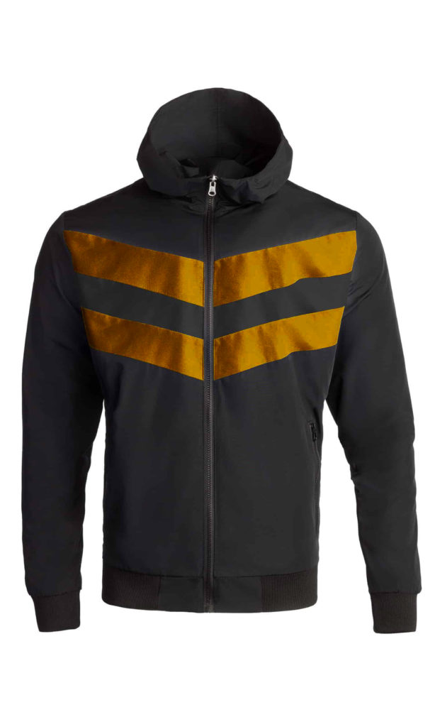 Reversible Jacket "Chameleon" Black/Yellow - PGwear Ultras Sportswear