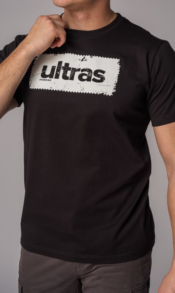 T-shirt "Ultras" Black - PGwear Ultras Sportswear