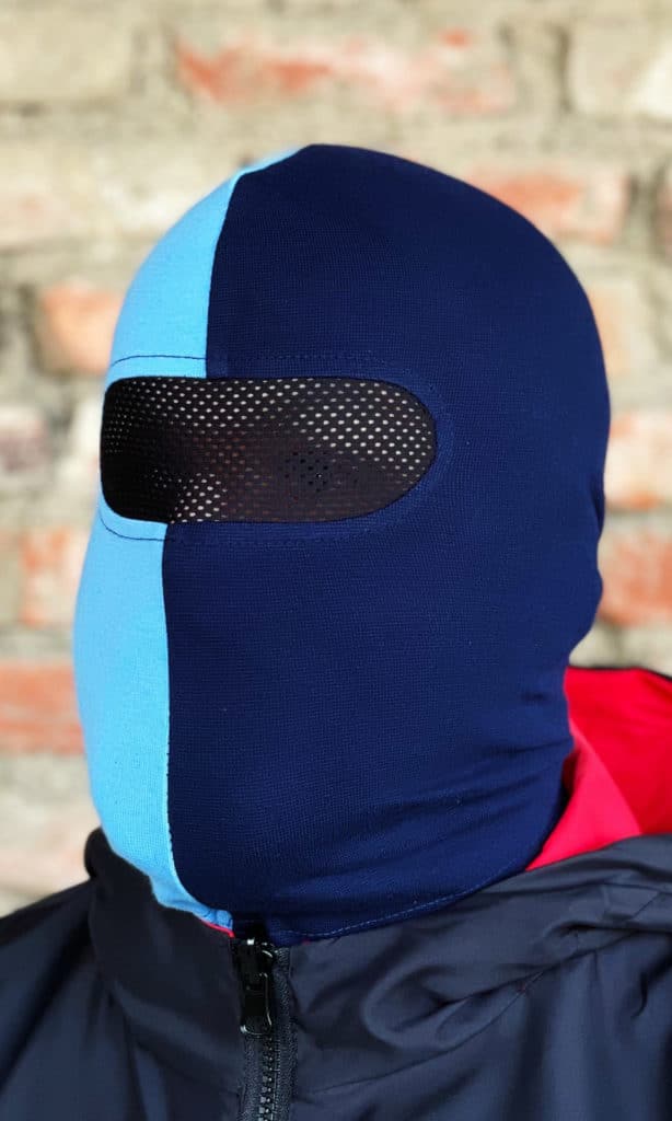 Balaclava NET Light Blue/Navy - PGwear Ultras Sportswear