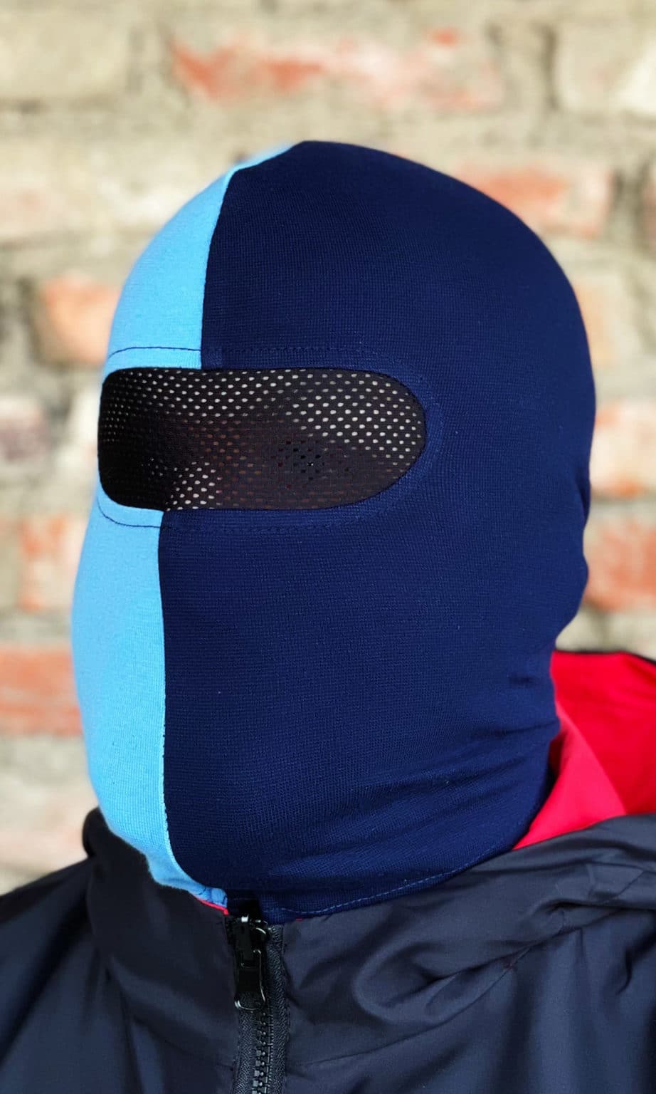 Balaclava NET Light Blue/Navy - PGwear Ultras Sportswear