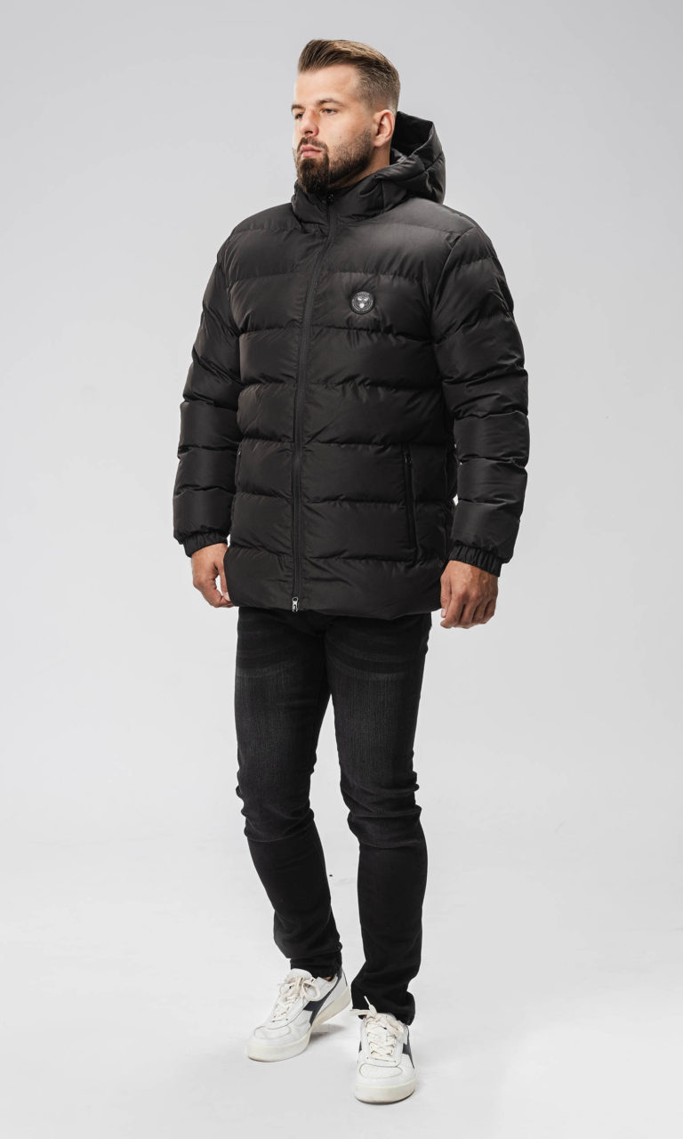 Full Face Jacket "Himalaya" Black - PGwear Ultras Sportswear