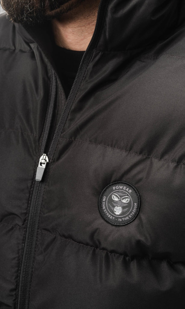 Full Face Jacket "Himalaya" Black - PGwear Ultras Sportswear