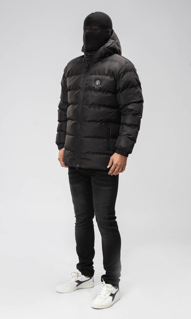 Full Face Jacket "Himalaya" Black - PGwear Ultras Sportswear