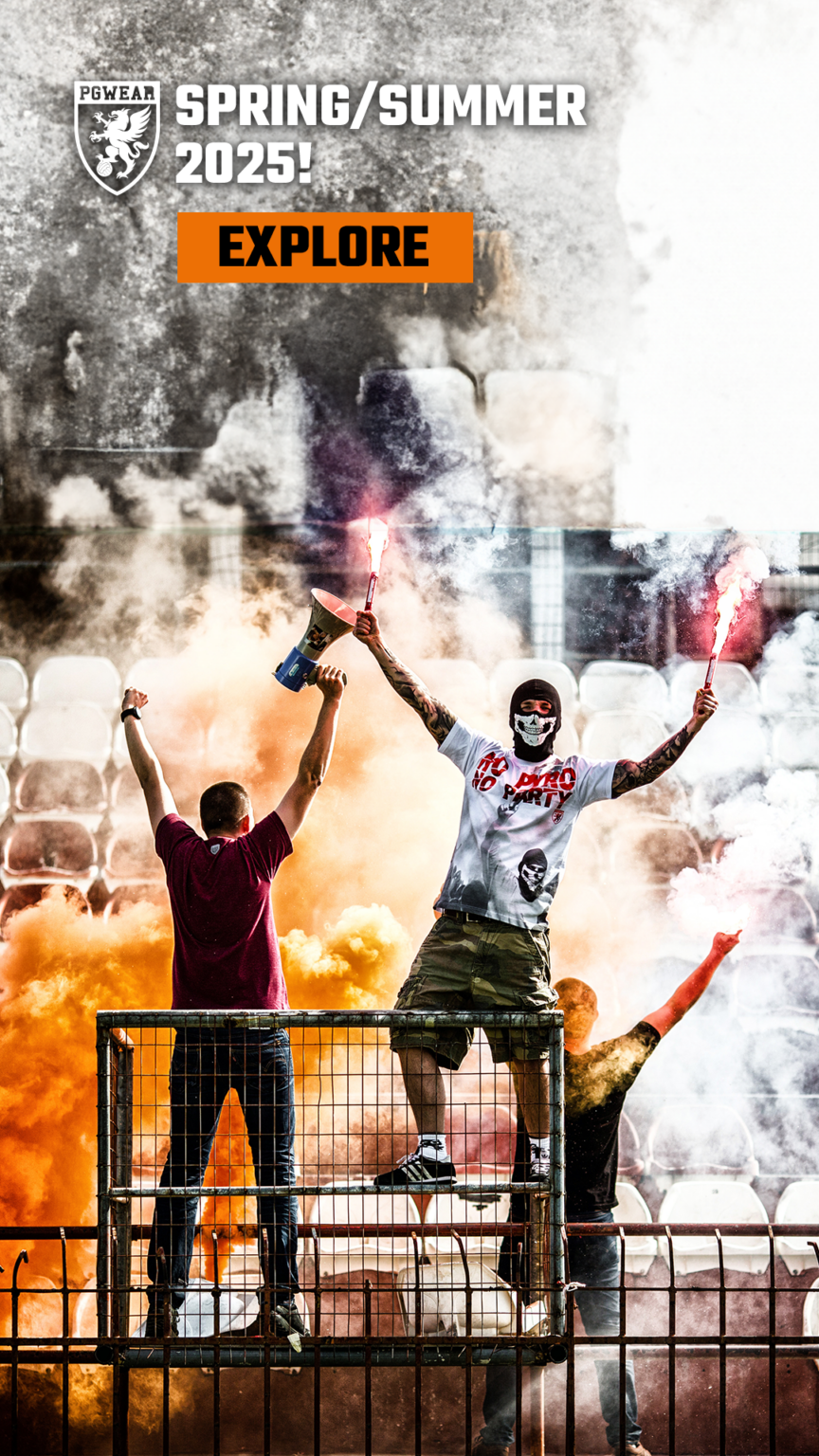 PGwear Ultras Shop - clothes and accessories for footbal fans